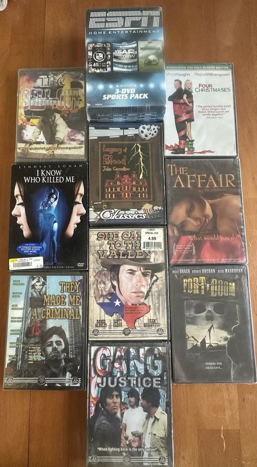 Dvd lot (55 dvds ) Brand Sealed Factory Free Shipping U.S | eBay