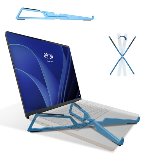 Portable Laptop Riser Stand- Lightweight & Adjustable Computer Holder ...