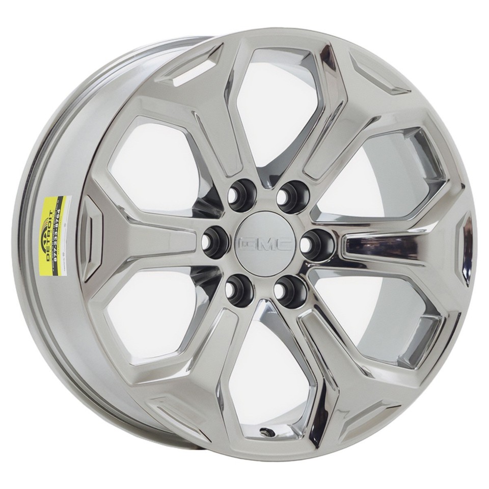 20" GMC Yukon PVD Bright Chrome Wheels-C Rims Factory OEM ALYGV090 ...