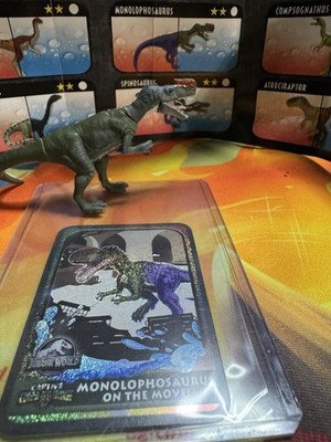 Jurassic World Captivz Color Change Monolophosaurus Mini Figure + Card ...