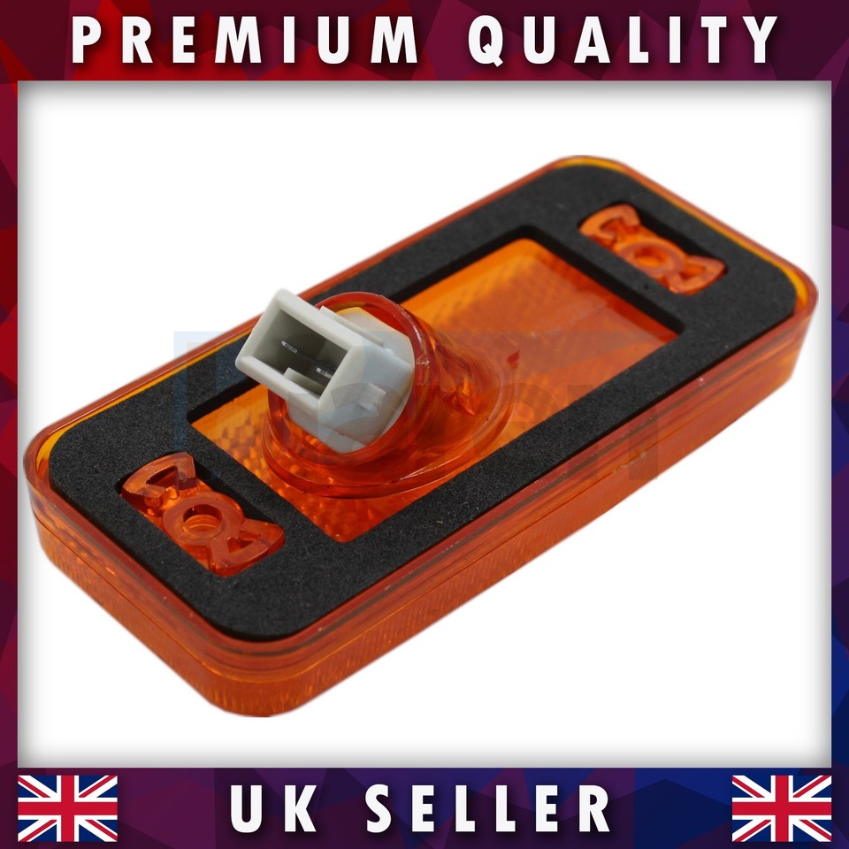 2x Side Marker Indicator Lamp Light For Peugeot Boxer Citroen Relay ...