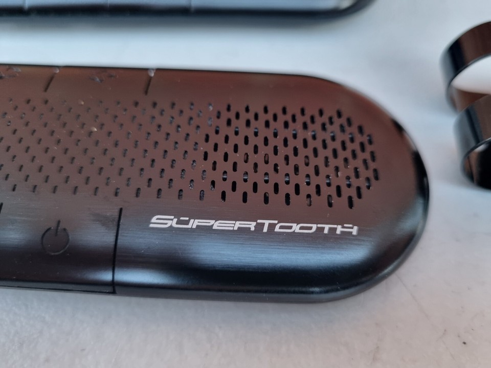 Joblot of 2 Supertooth The Crystal, Bluetooth Hands Kit. Joblot of 2 ...