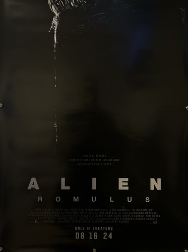 ALIEN: ROMULUS Original One Sheet Movie Poster - 2024 | eBay