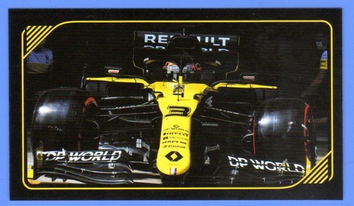 TOPPS Official F1 Sticker Formula 1 #86 Daniel RICCIARDO Renault DP ...
