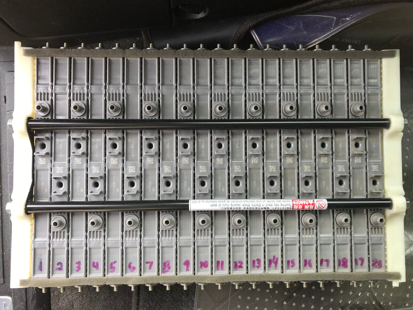 Toyota Hybrid Battery Prius C 20 MODULES set- 24mo warranty | eBay