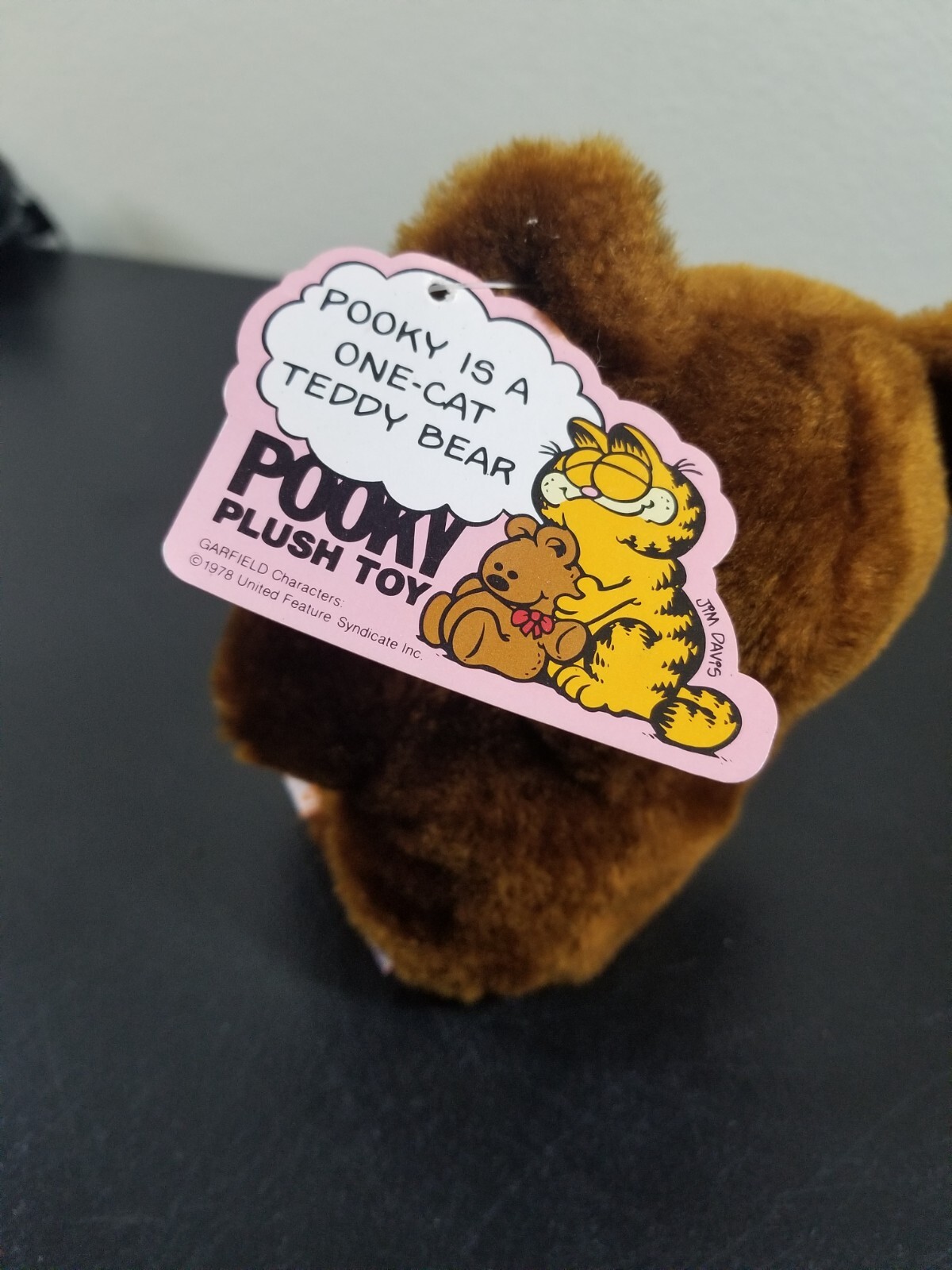 Vintage 1983 Garfield Pooky Teddy Bear Plush by Dakin - Rare ...