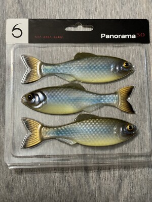 1) New in Package 6th Sense Panorama 5.0 5" "Ghost Minnow" | eBay