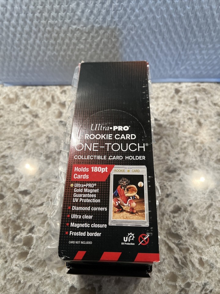 Ultra Pro One-Touch Thick Card 180pt Point ROOKIE Magnetic Card Holder ...