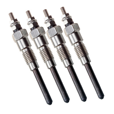 4 pcs Glow Plugs 6655233 for Bobcat Skid Steer Loader 753 763 773 w ...