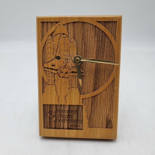 NASA Manned Flight Awareness Clock Boeing Promo Gift 1990 | eBay