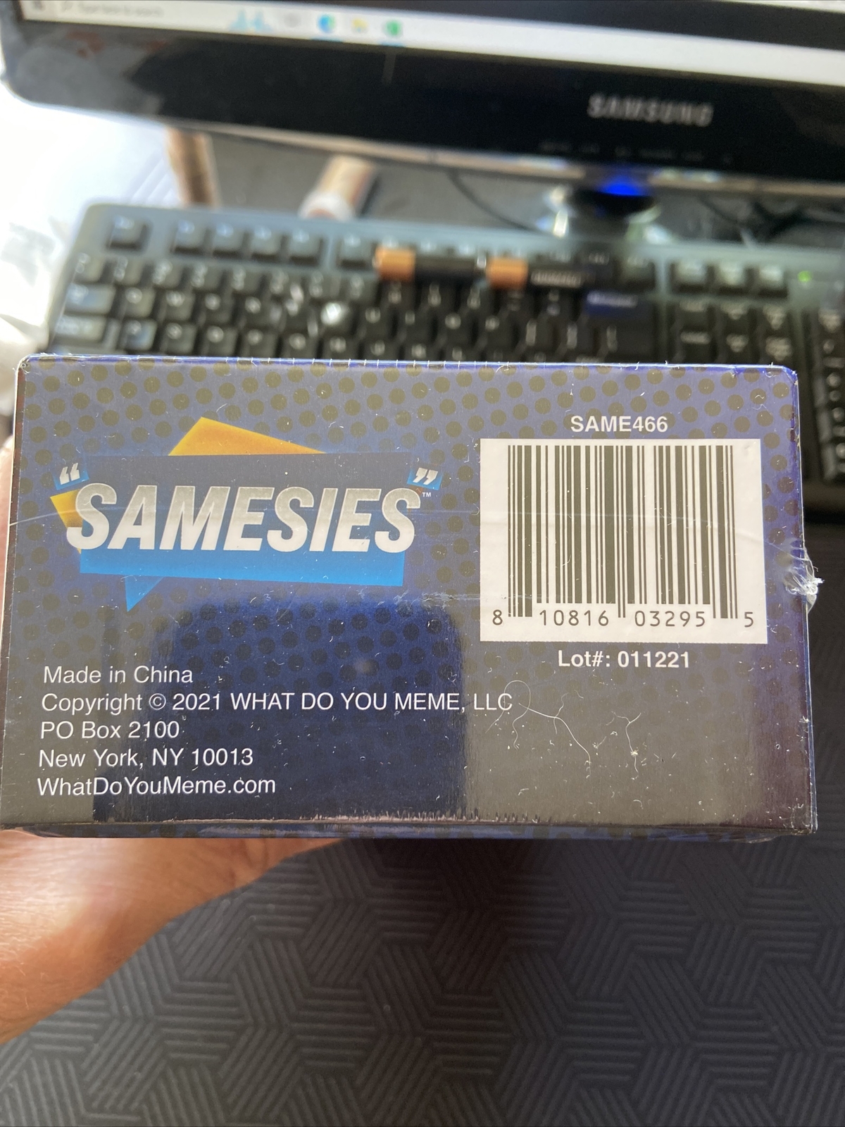 SAMESIES The Party Game Of Double Entendres! From the Creators WHAT DO ...