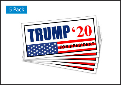 5-Pack Car Magnets - Trump For President 2020 Trm342 | eBay
