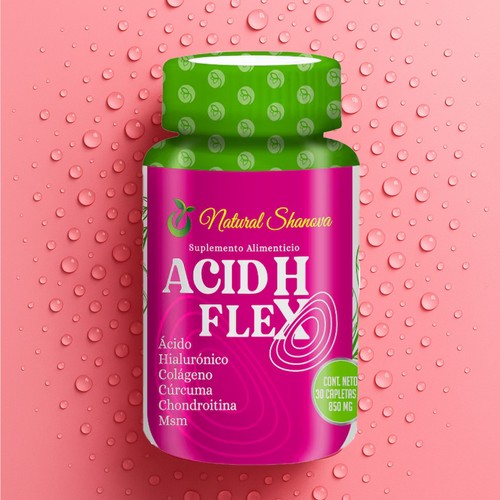 Acid H Flex 30 Caps Joint Support - SHIPS FROM USA! STOCK ON HAND ...