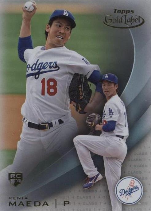 2016 Topps Gold Label - Kenta Maeda #18 Class 1 (RC) for sale online | eBay