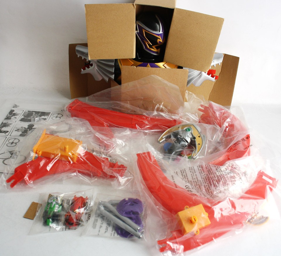 RARE POWER RANGERS MYSTIC FORCE RACING SET WITH CARS DICKIE NEW MIB ...