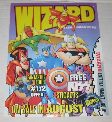 WIZARD MAGAZINE #85 1998 Advertisement Promo Flyer 8.5" x 11" | eBay