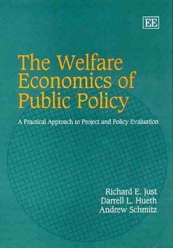The Welfare Economics of Public Policy: A Practical Approach to Project ...