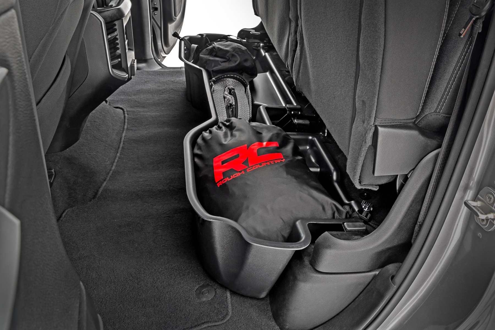 Rough Country Under Seat Storage for 2019-2026 Ram 1500 | Double Cab ...