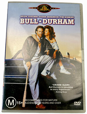 Bull Durham DVD Kevin Costner Susan Sarandon Tim Robbins R4 M15+ PAL ...