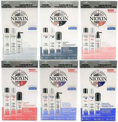 NIOXIN System Trial Kit [Choose from 1, 2, 3, 4, 5, 6] Brand New ...