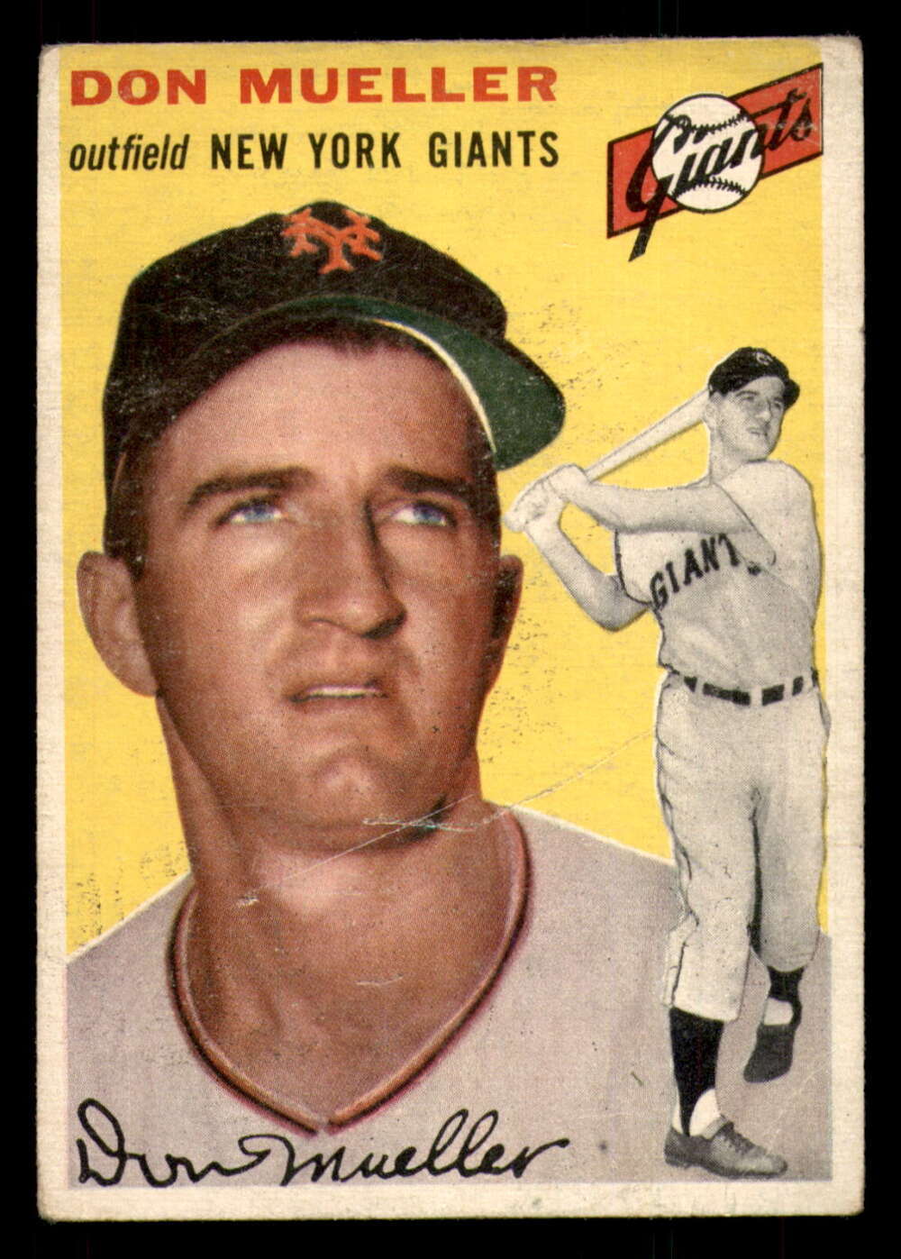 1954 Topps #42 Don Mueller Good NY Giants ID:371519 | eBay