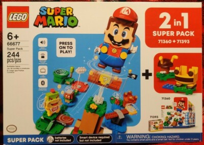 NEW Sealed**Retired**Lego 66677 Super Mario 2 In 1 Super Pack **** | eBay