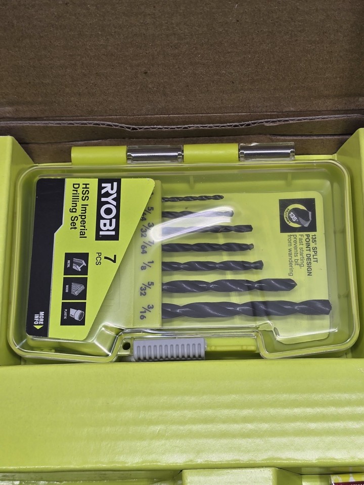 RYOBI 3-Piece Christmas Gift Set w/drill & driver bits, and Collector ...