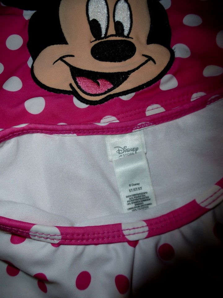 Disney Store~Girls 4/5~LOT Of 2~Minnie Mouse 2pc Tankini+TinkerBell ...