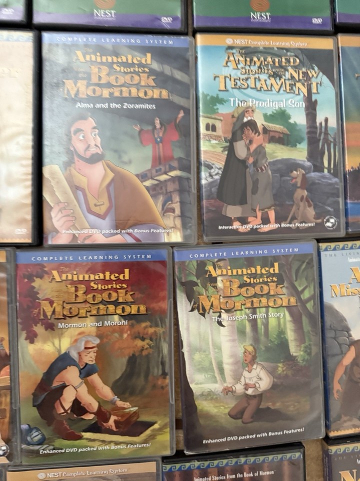 Lot of 25 Nest Animated Stories From The Bible & New Testament ...