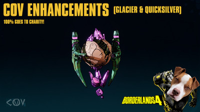 Borderlands 4 - COV QUICKSILVER & GLACIER ENHANCEMENTS 100% CHARITY (PC ...