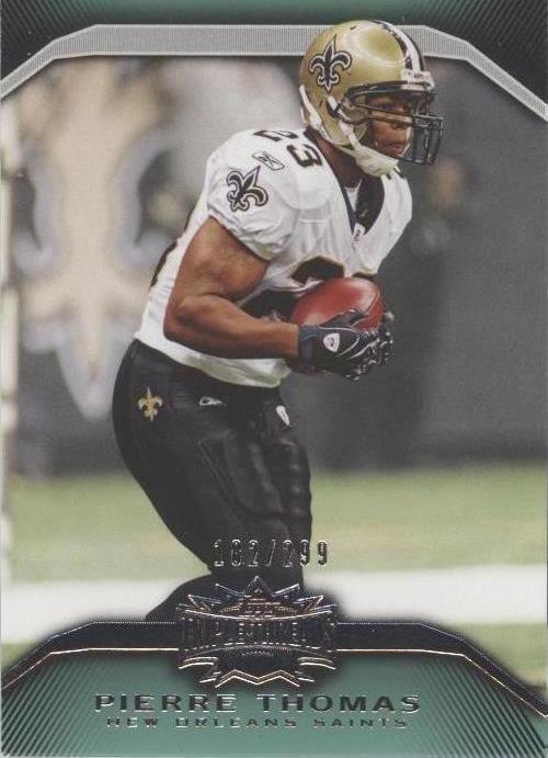 2010 Topps Triple Threads - Pierre Thomas #15 Emerald /299 for sale ...