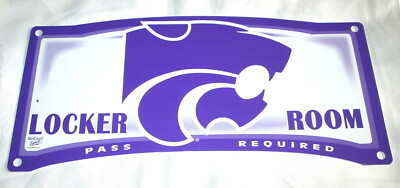 KANSAS STATE WILDCATS Locker Room Sign #02 - NEW | eBay