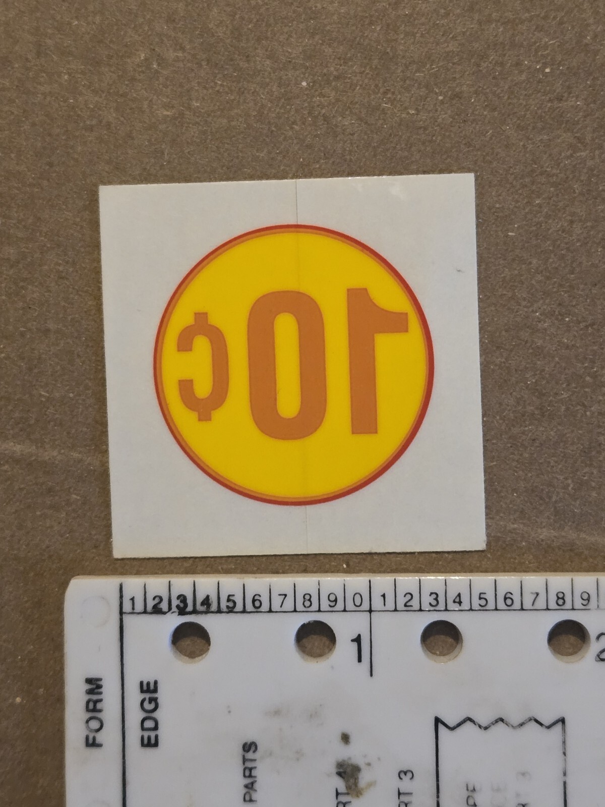 Northwestern 10 Cent Decal NOS Northwestern Candy Penut Gumball Machine ...