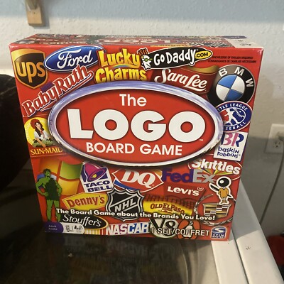 The Logo Board Game - The Game About the Brands You Love! - Complete | eBay