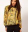 Asos Woven Baroque Print Sweat Top | eBay