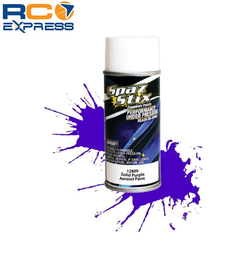 Spaz Stix Solid Purple Aerosol Paint 3.5oz Can SZX12809 | eBay