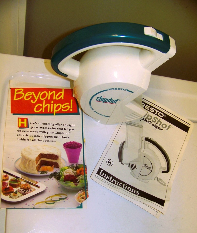 Presto ChipShot Electric Potato Chipper Motor Base without Electric ...
