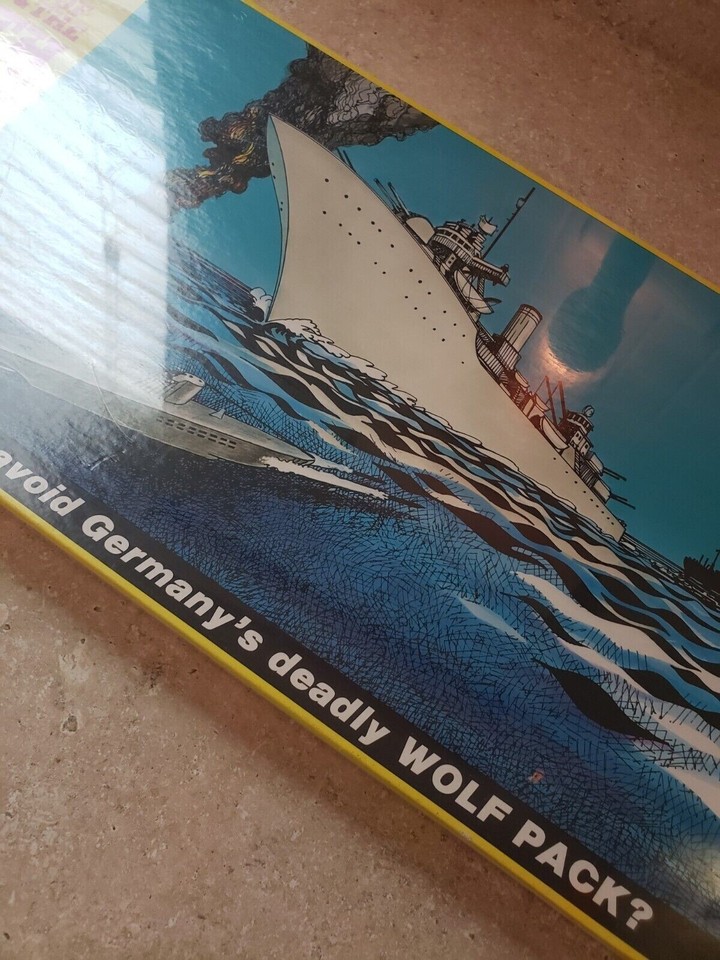 War of the North Atlantic WWII Action Strategy Board Game by Snapper ...