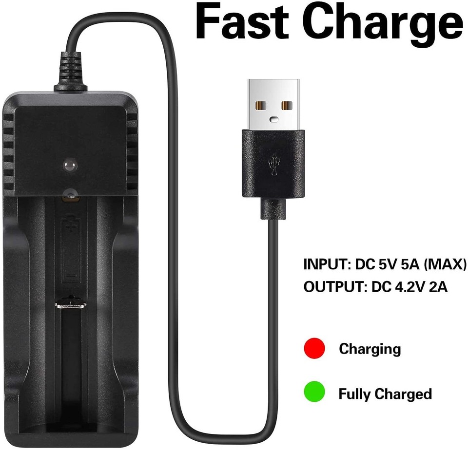 Shadowhawk X800 Super Bright USB Rechargeable Flashlight Torch ...