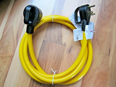 INTERTEK 3126867 12 FT RV MARINE SHORE POWER SUPPLY CORD CABLE HOOKUP ...