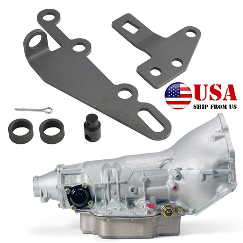 B&M Automatic Transmission Shifter Cable Bracket Kit 35498 For GM TH400 ...