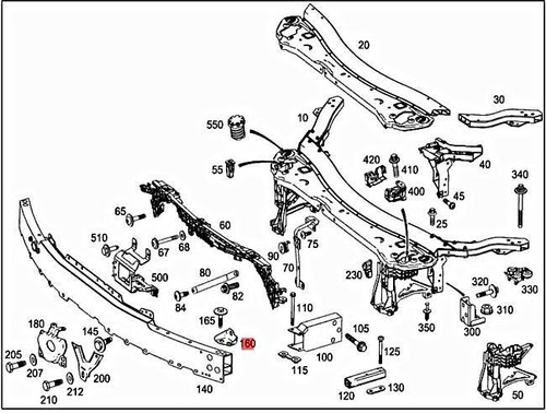 Genuine MERCEDES C238 C253 S213 W213 X253 E-CLASS W213 Bracket ...