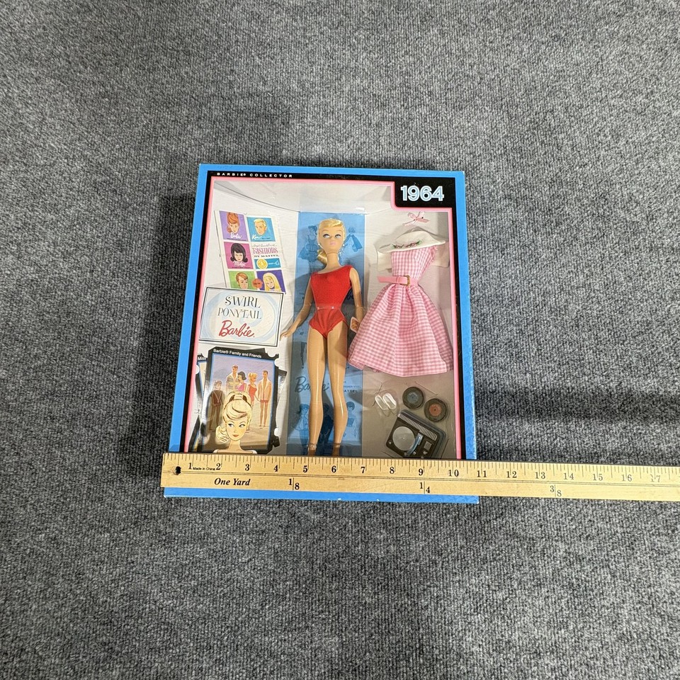 Vintage Barbie 1964 Swirl Ponytail Doll My Favorite Barbie Collector ...