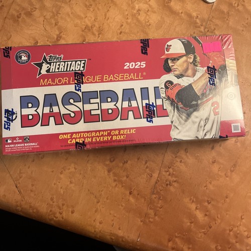 2025 TOPPS HERITAGE BASEBALL - FACTORY SEALED - HOBBY BOX ----- | eBay