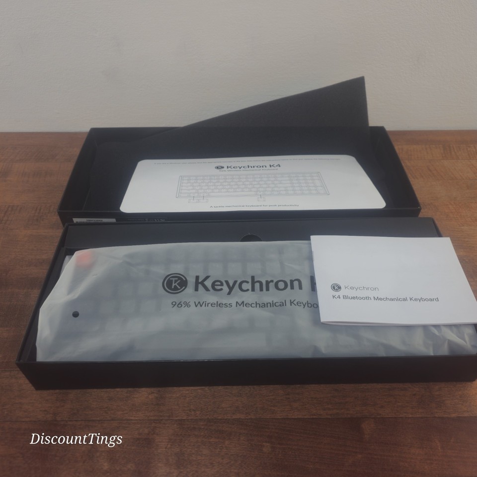 Keychron K4 Version 2 Wireless Gaming Keyboard K4A3 Brown Switches | eBay