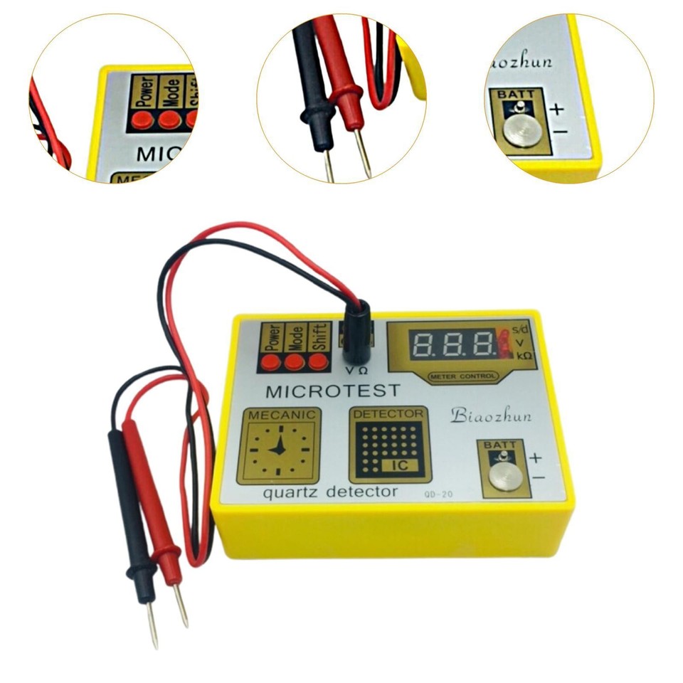 Battery Analyzer Checker IC Coil Tester Watch Repairing Tool | eBay ...