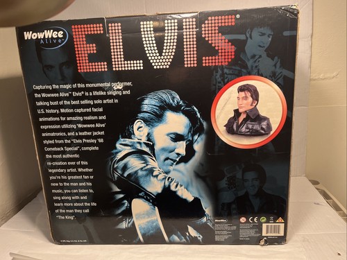 Elvis Presley Lifesize - Singing & Talking Animatronic Robot Statue ...