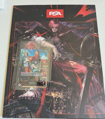 One Piece SHANKS Promo PSA CARD AND MAGAZINE SEALED July 2025 | eBay