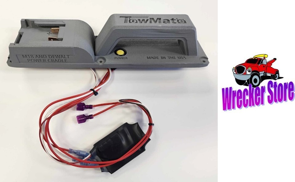 NEW! CONVERT YOUR TOWMATE TM36 or 48 TO RUN ON YOUR MILWAUKEE OR DEWALT ...