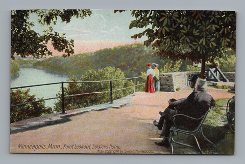 Postcard Soldiers Home Point Lookout Minneapolis Minnesota A1677 | eBay